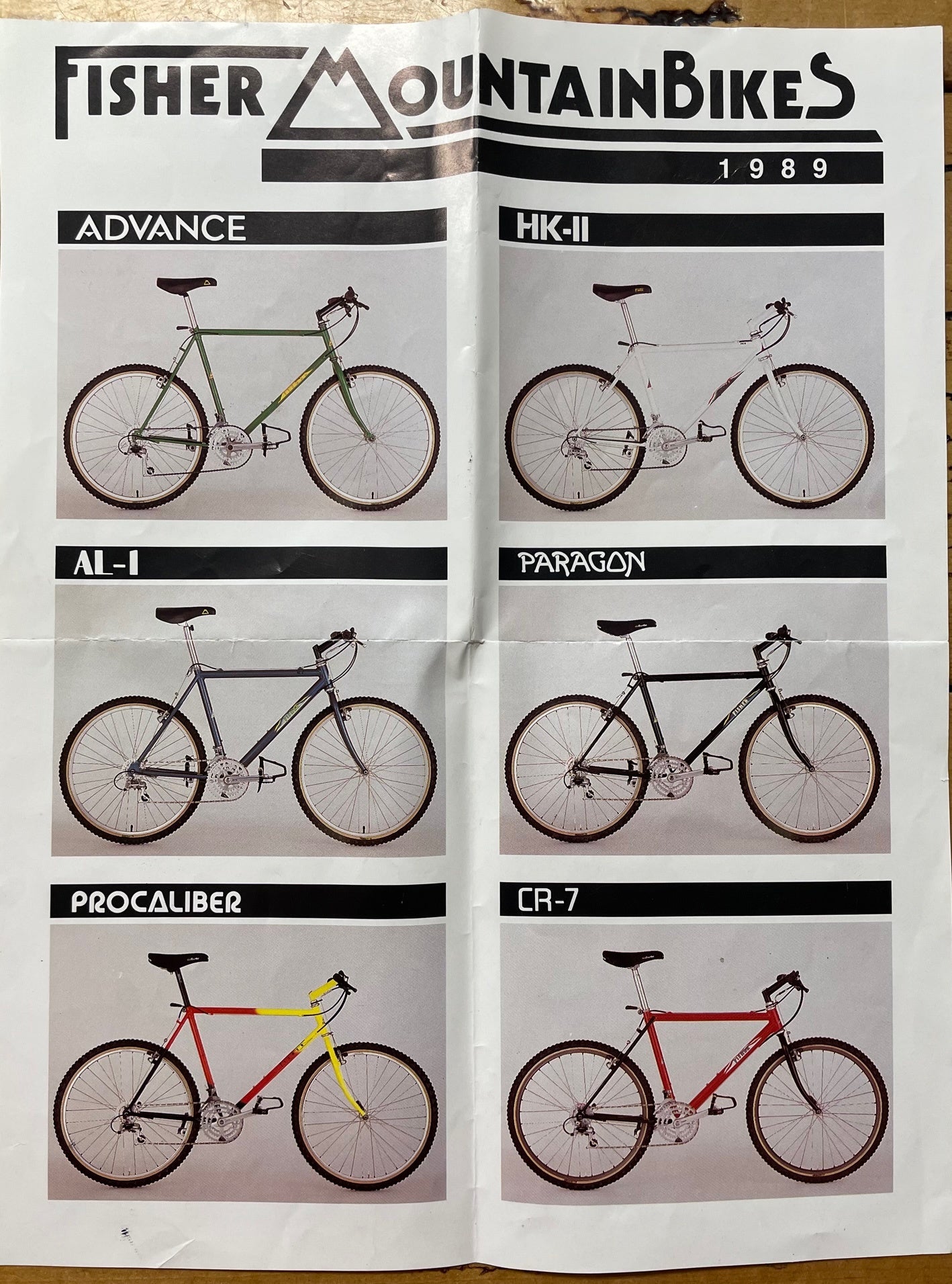 1989 Fisher Mountain Bikes Flyer – Gringineer Cycles
