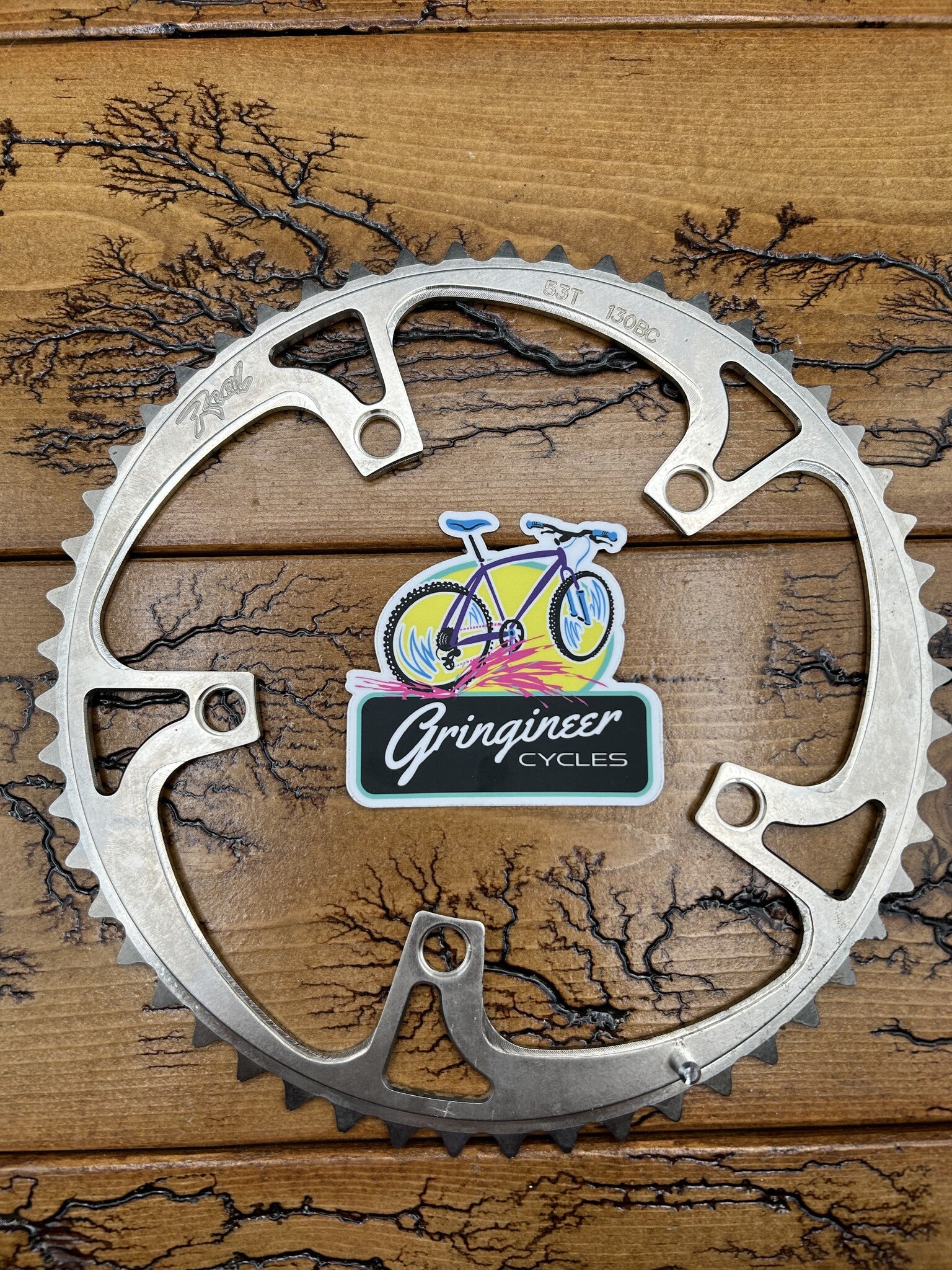 Real Design 53 Tooth 130 BCD Chainring – Gringineer Cycles