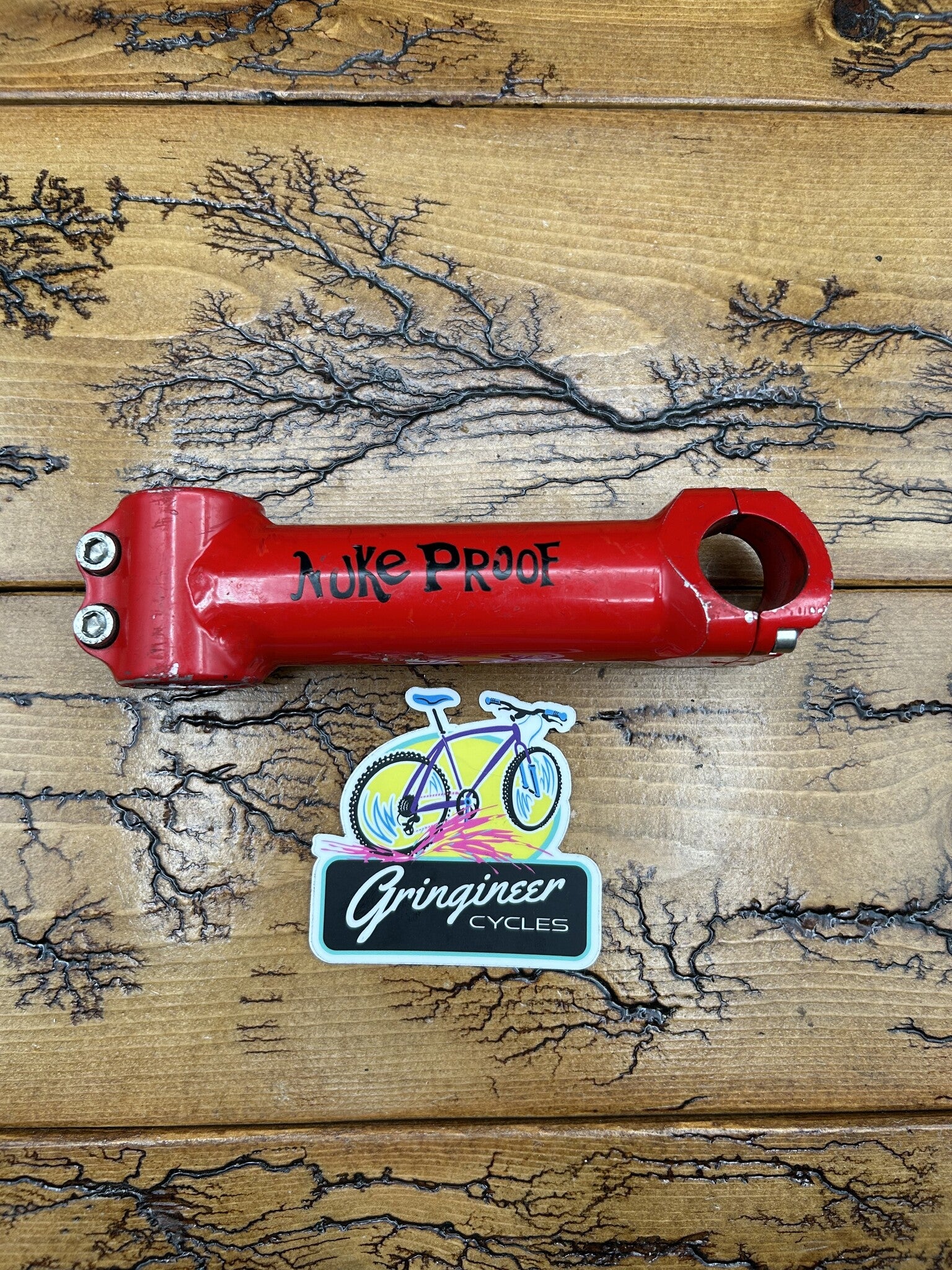 Nuke Proof 135mm Red 1 1/8 25.4mm Threadless Stem – Gringineer Cycles