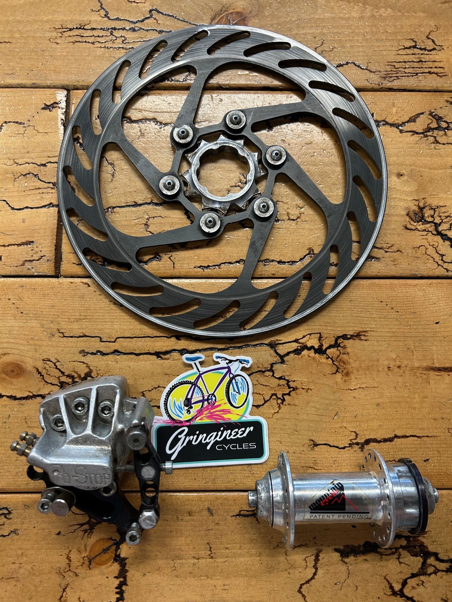 Mountain Cycles Pro Stop Front Disc Brake Set – Gringineer Cycles