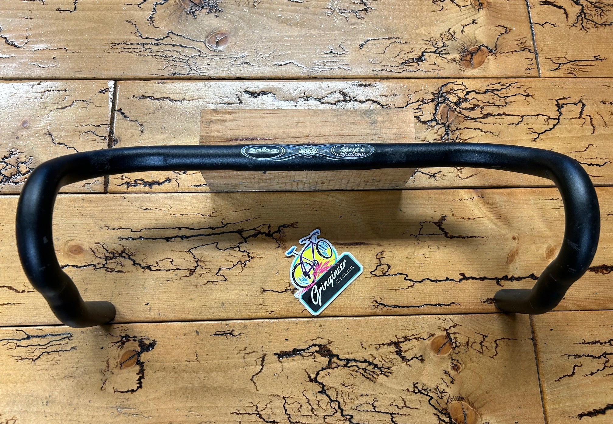 Salsa 42cm Moto Ace Short and Shallow Drop Bar Handlebar – Gringineer ...