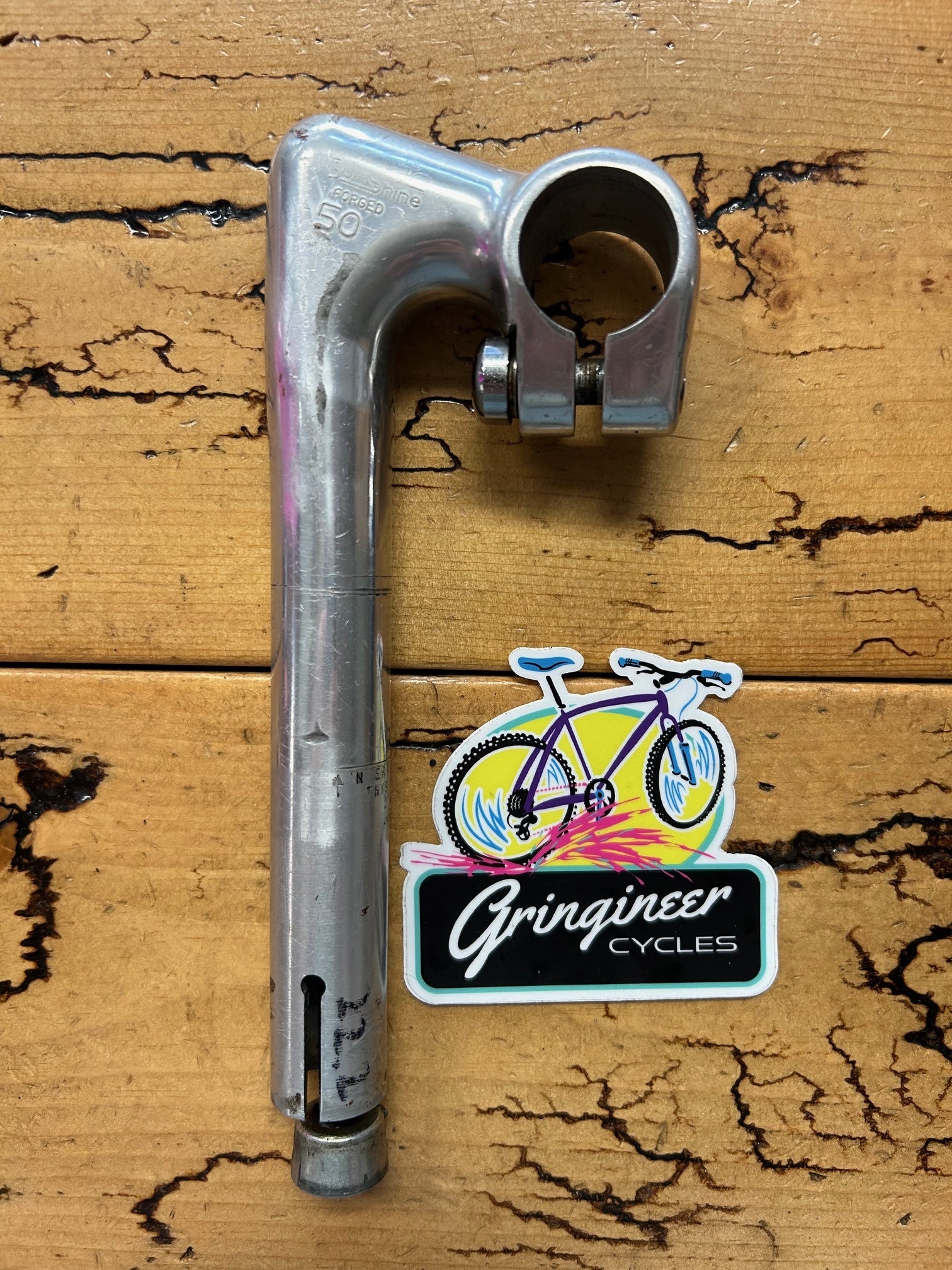 Sunshine Forged 50mm 1 Inch Quill Stem – Gringineer Cycles