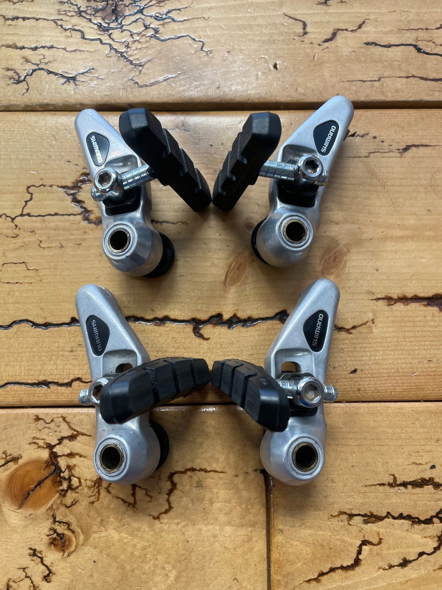 Shimano Deore DX Silver BR-M650 Cantilever Brake Set – Gringineer Cycles