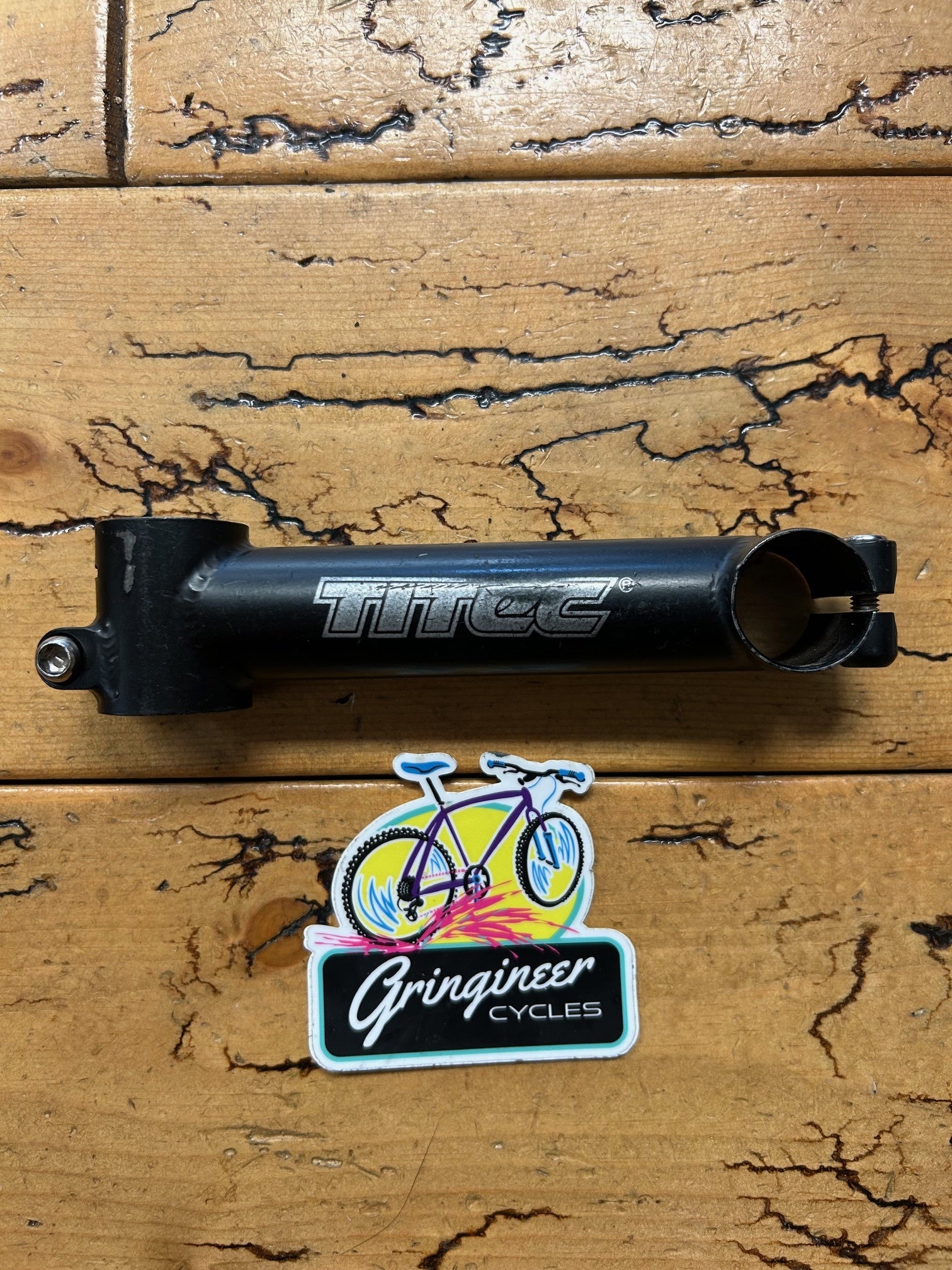 Titec 130mm Steel 1 Inch 25.4mm 0 Degree Threadless Stem – Gringineer ...