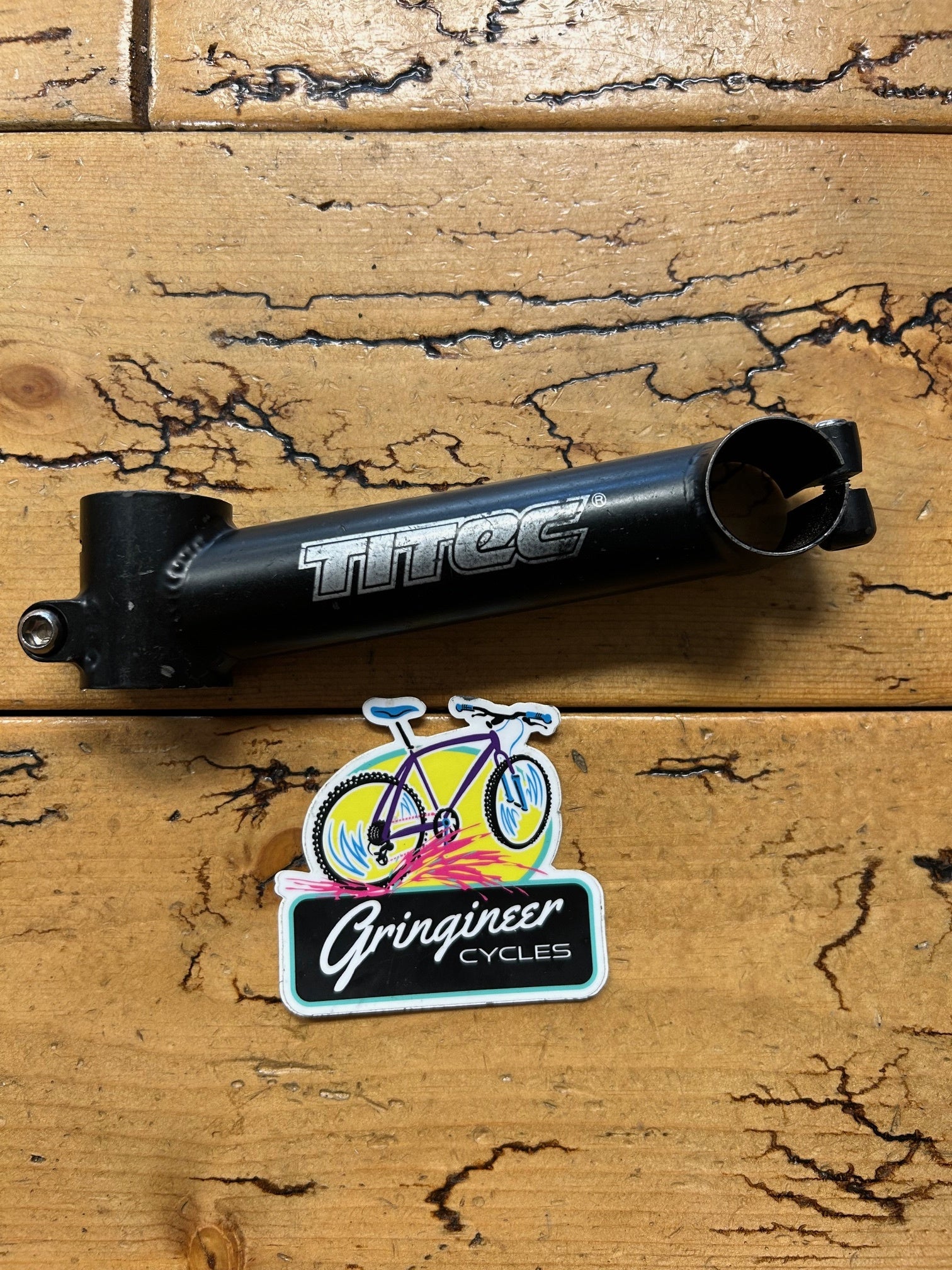 Titec 130mm Steel 1 Inch 25.4mm 10 Degree Threadless Stem – Gringineer ...
