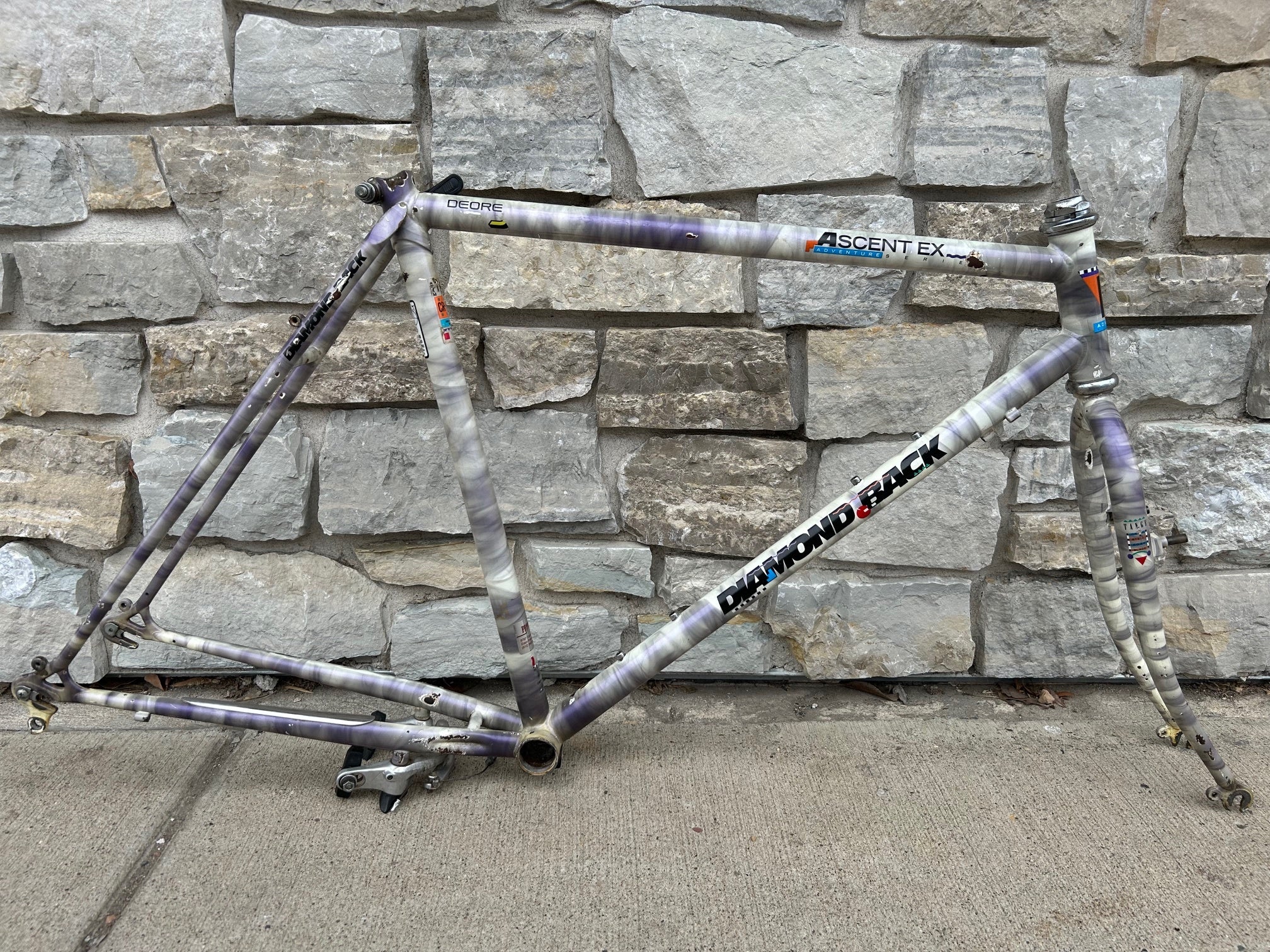 1988 20" Diamondback Ascent EX Frameset – Gringineer Cycles